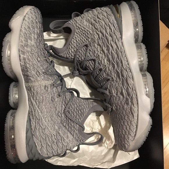 Nike | Shoes | Nwt In Box Lebrons Xv Grey | Poshmark